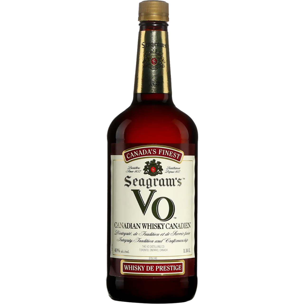 Seagram’s VO Whisky – Newfoundland Labrador Liquor Corporation