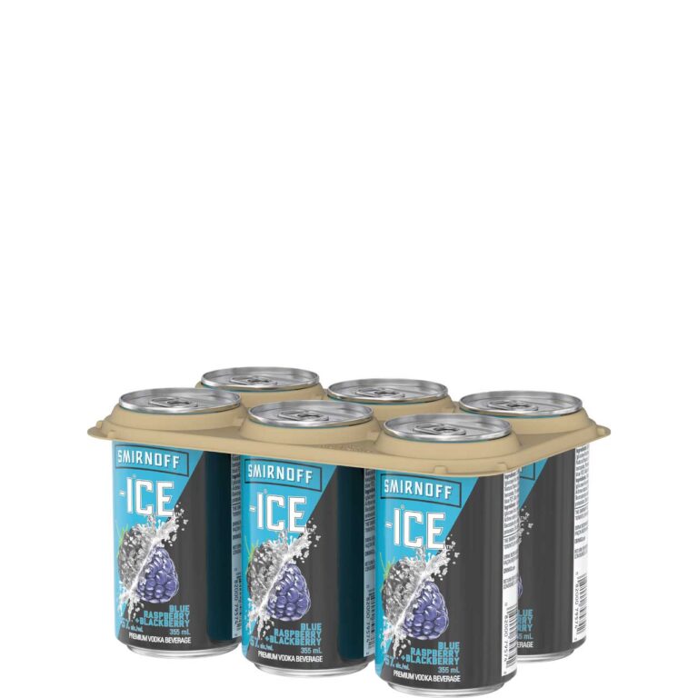 Smirnoff Ice Blue Raspberry Blackberry 6 Pack Cans – Newfoundland ...