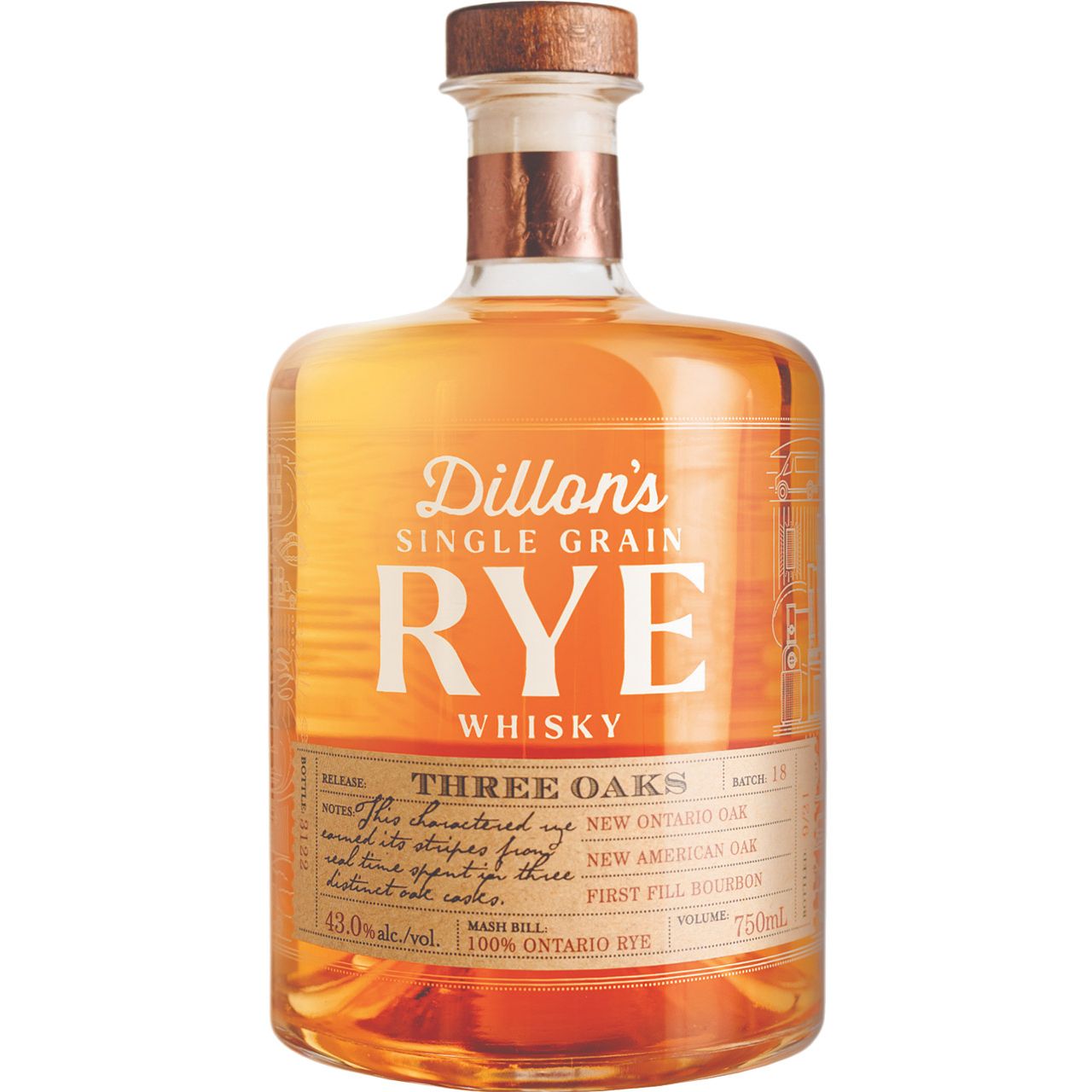 Dillon’s Rye Whisky – Newfoundland Labrador Liquor Corporation