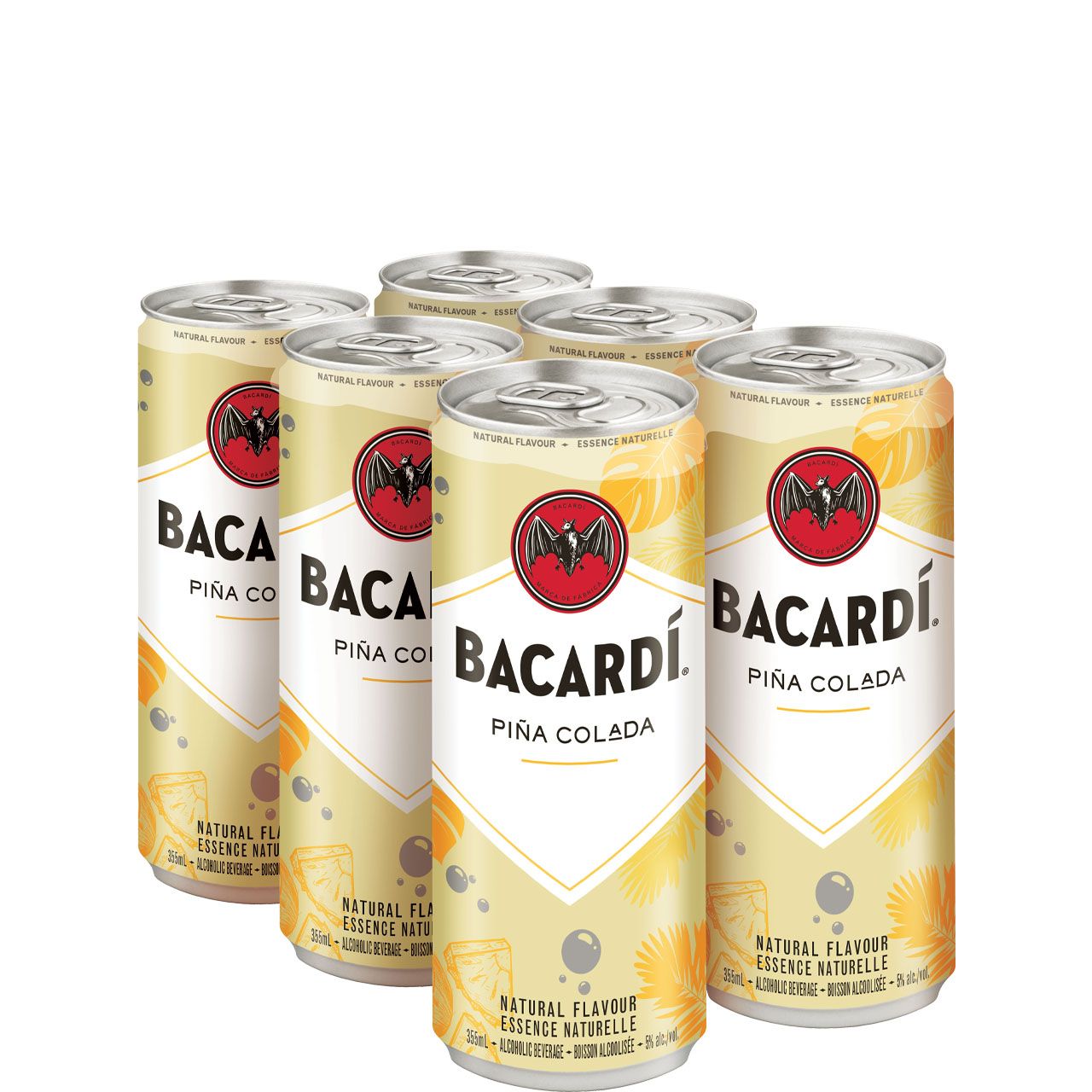Bacardi Pina Colada 6 Pack Cans – Newfoundland Labrador Liquor Corporation