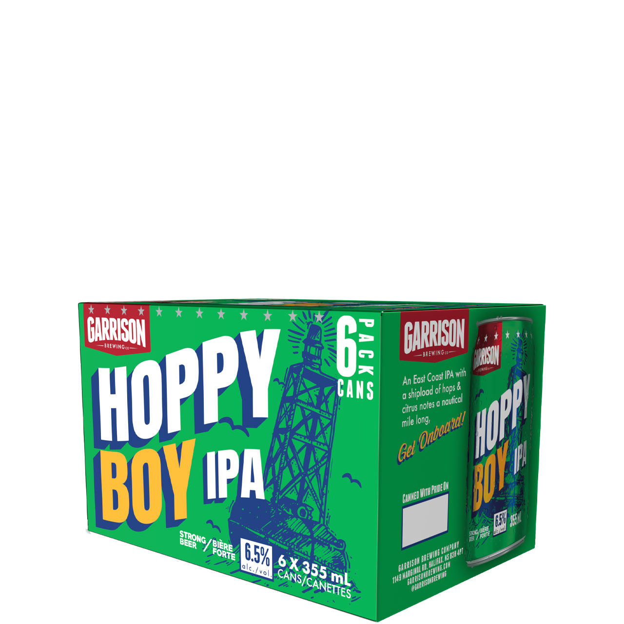 Garrison Hoppy Boy IPA 6 Pack Cans – Newfoundland Labrador Liquor ...