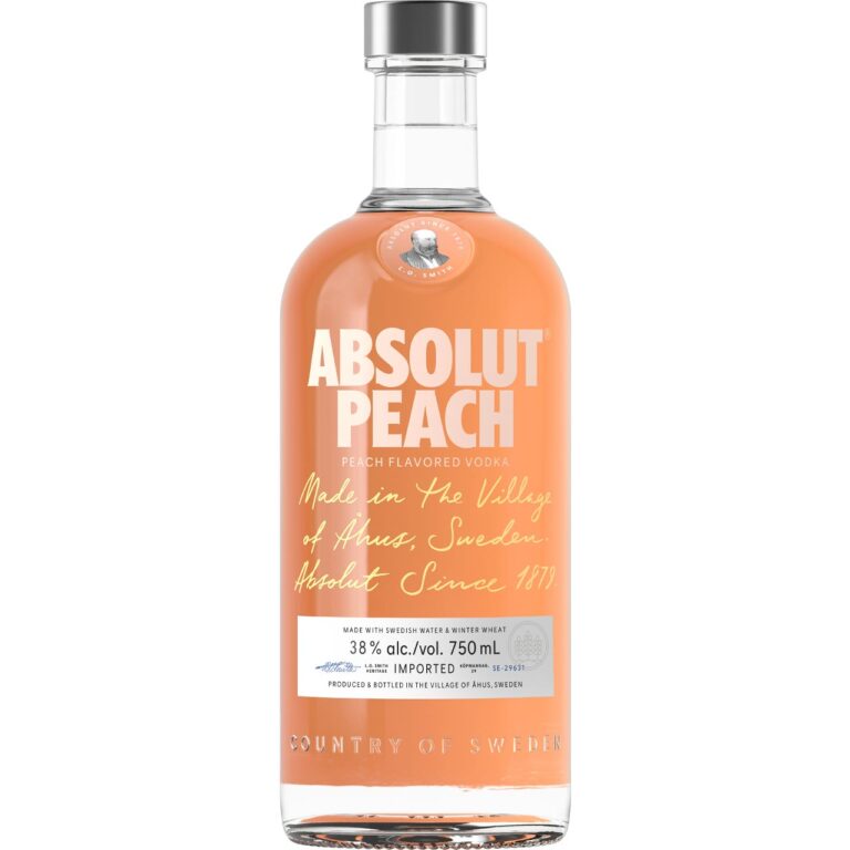 Absolut Peach Vodka – Newfoundland Labrador Liquor Corporation