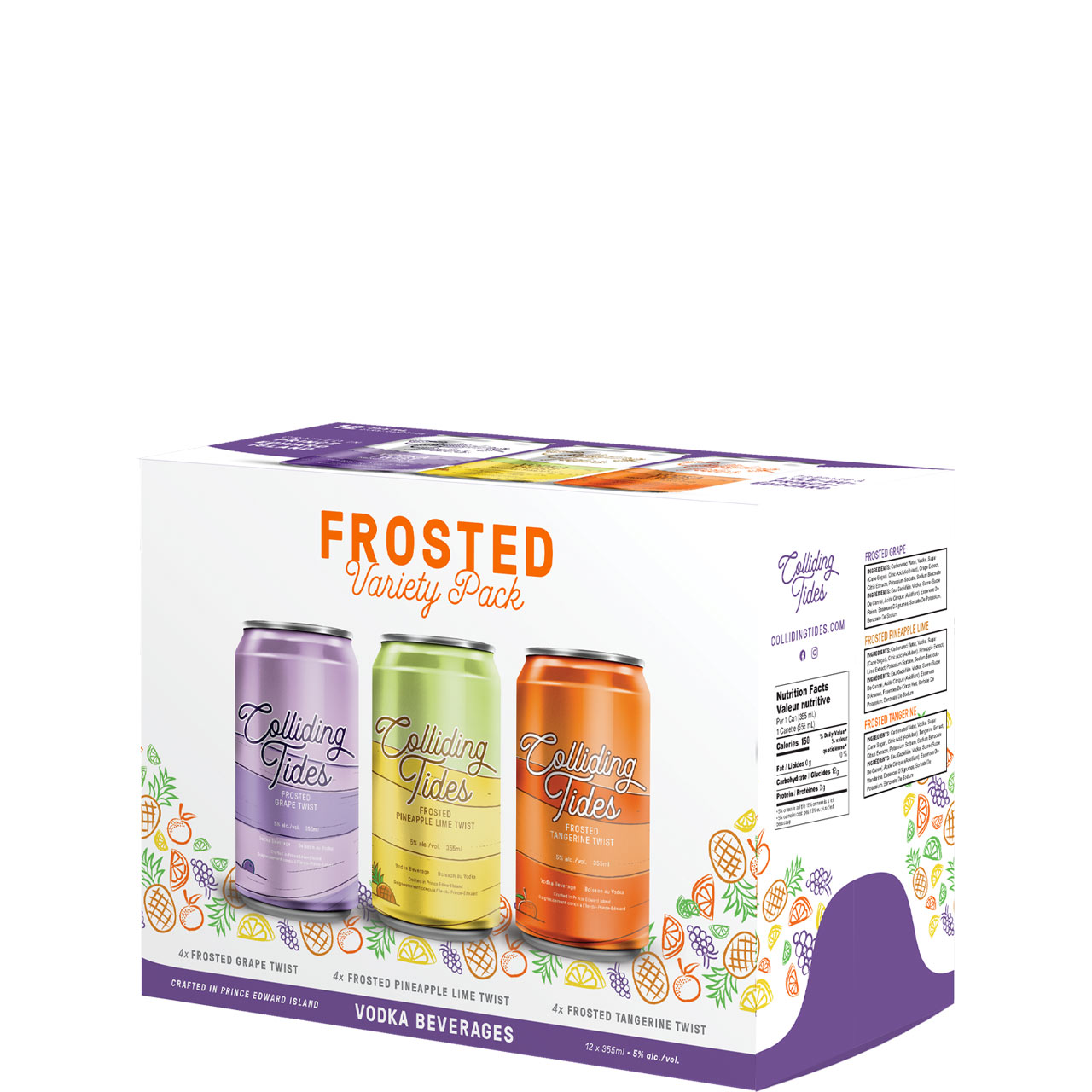 Colliding Tides Frosted Variety Pack 12 Pack Cans – Newfoundland ...