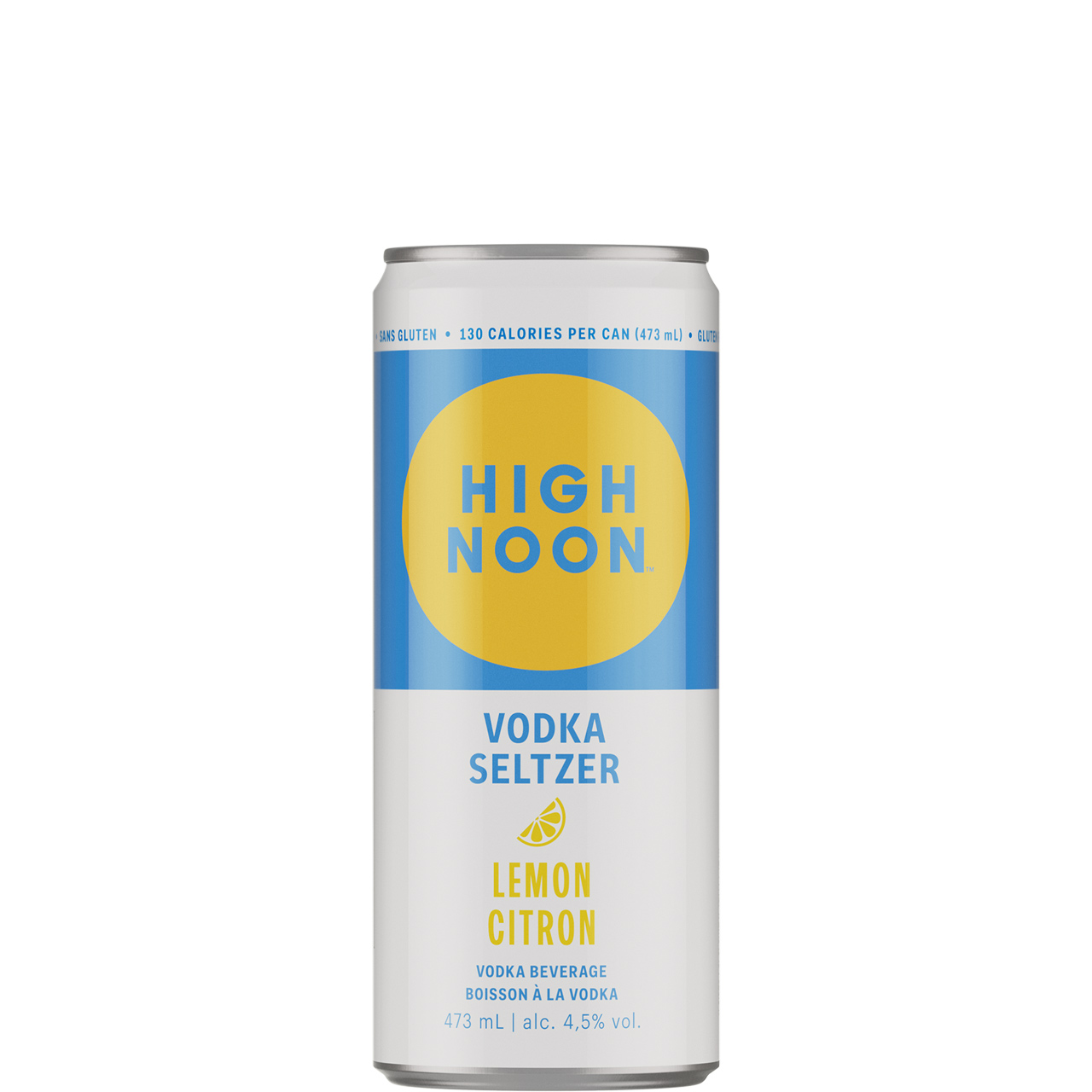 High Noon Vodka Seltzer Lemon 473ml Can – Newfoundland Labrador Liquor ...