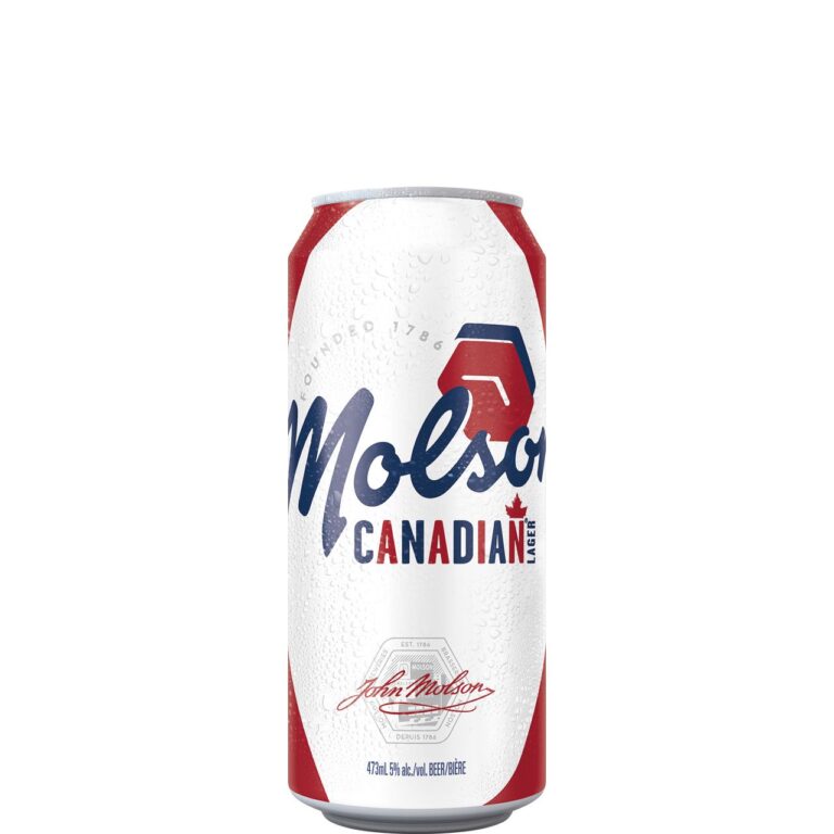 Molson Canadian Lager 473ml Can – Newfoundland Labrador Liquor Corporation